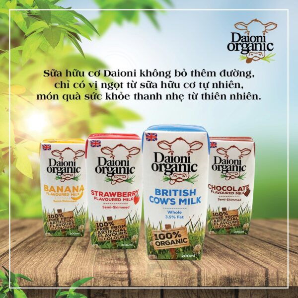 Daioni Organic - Dòng Thương Hiệu Sữa Nổi Tiếng Hiện Nay - Giá trị vàng ...